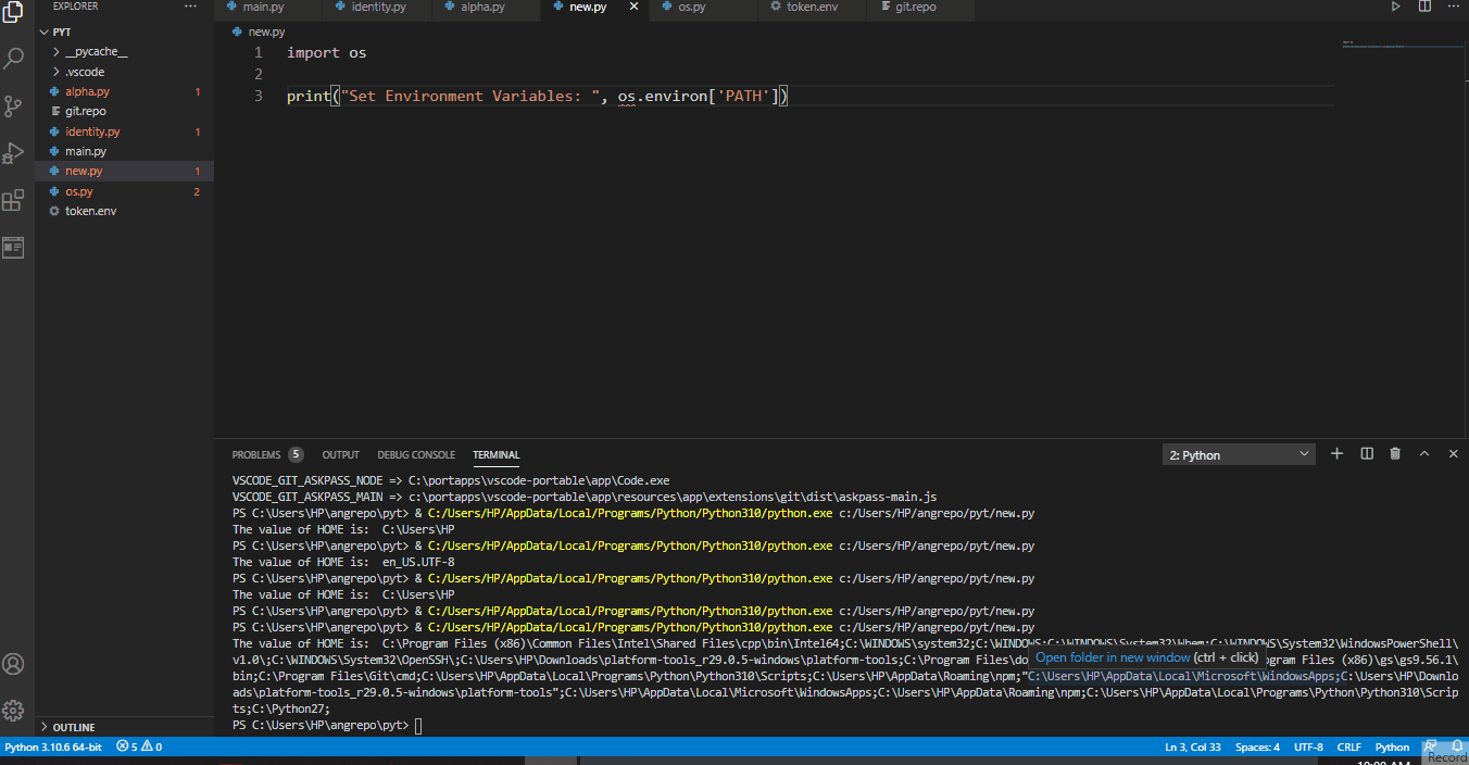 在 Python 脚本中设置环境变量_python os.environ设置环境变量-CSDN博客