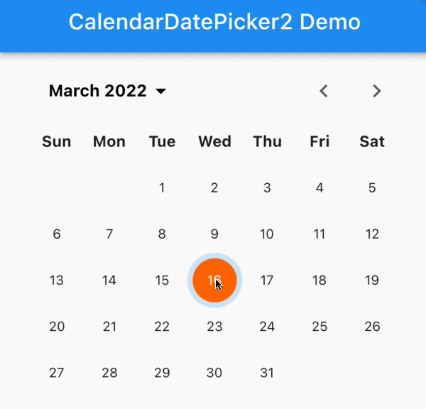 Flutter之日期选择器 calendar_date_picker2_flutter 日期选择器-CSDN博客