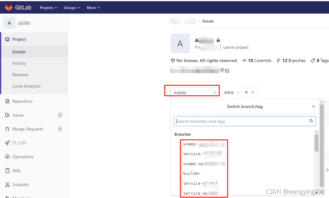 git分支打tag_gitlab 给分支设置 tag操作-CSDN博客