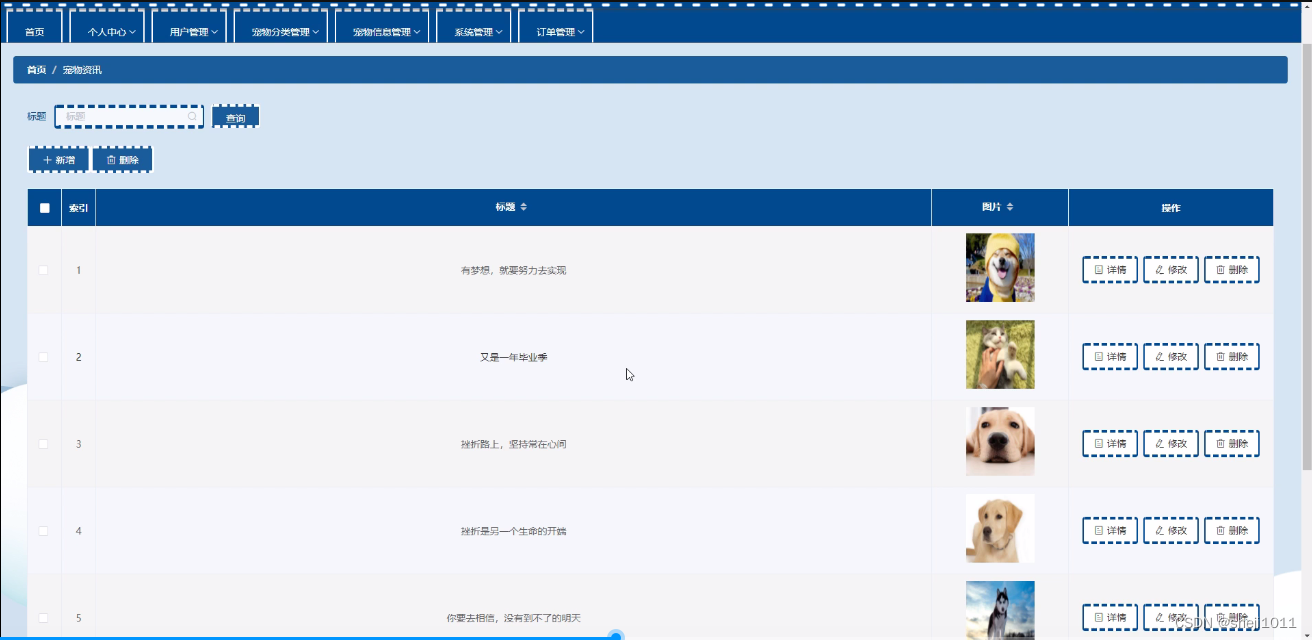 Springboot毕设项目宠物商城的设计与实现4zv0y（javavuemybatismavenmysql）基于springboot技术的宠物商城的设计与实现 Csdn博客