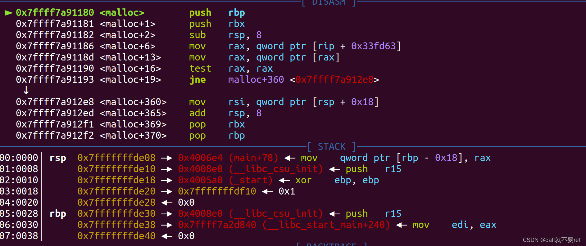 fastbins_Double Free调试_fastbin double free-CSDN博客