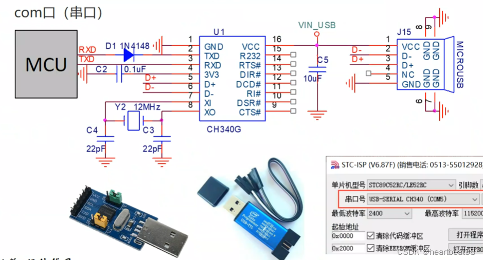 （自用）嵌入式学习笔记9-51单片机UART串口通信_51uart串口通讯-CSDN博客