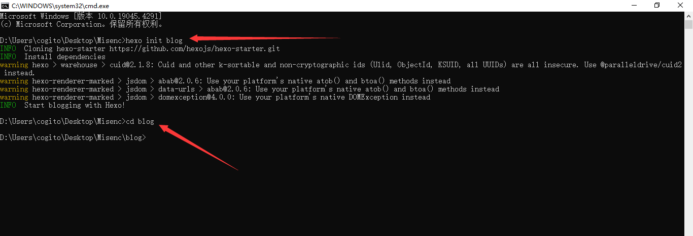 从零开始使用Hexo创建博客_如何用hexo new 创建一篇文章 csdn-CSDN博客