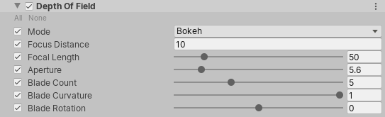 URP——后期处理特效——景深Depth Of Field_unity urp depth of field-CSDN博客