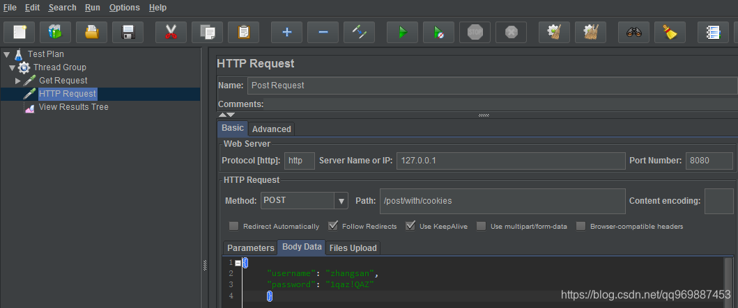 Jmeter入门级使用，带cookies的get/post请求_jemeter post请求发送cookies-CSDN博客