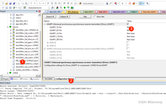 CMSIS-DRIVER系列（2）_ USART配置-CSDN博客
