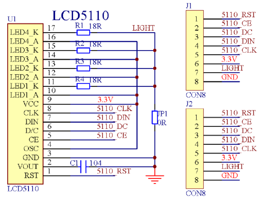 如何用STM32驱动诺基亚5110显示屏？-CSDN博客