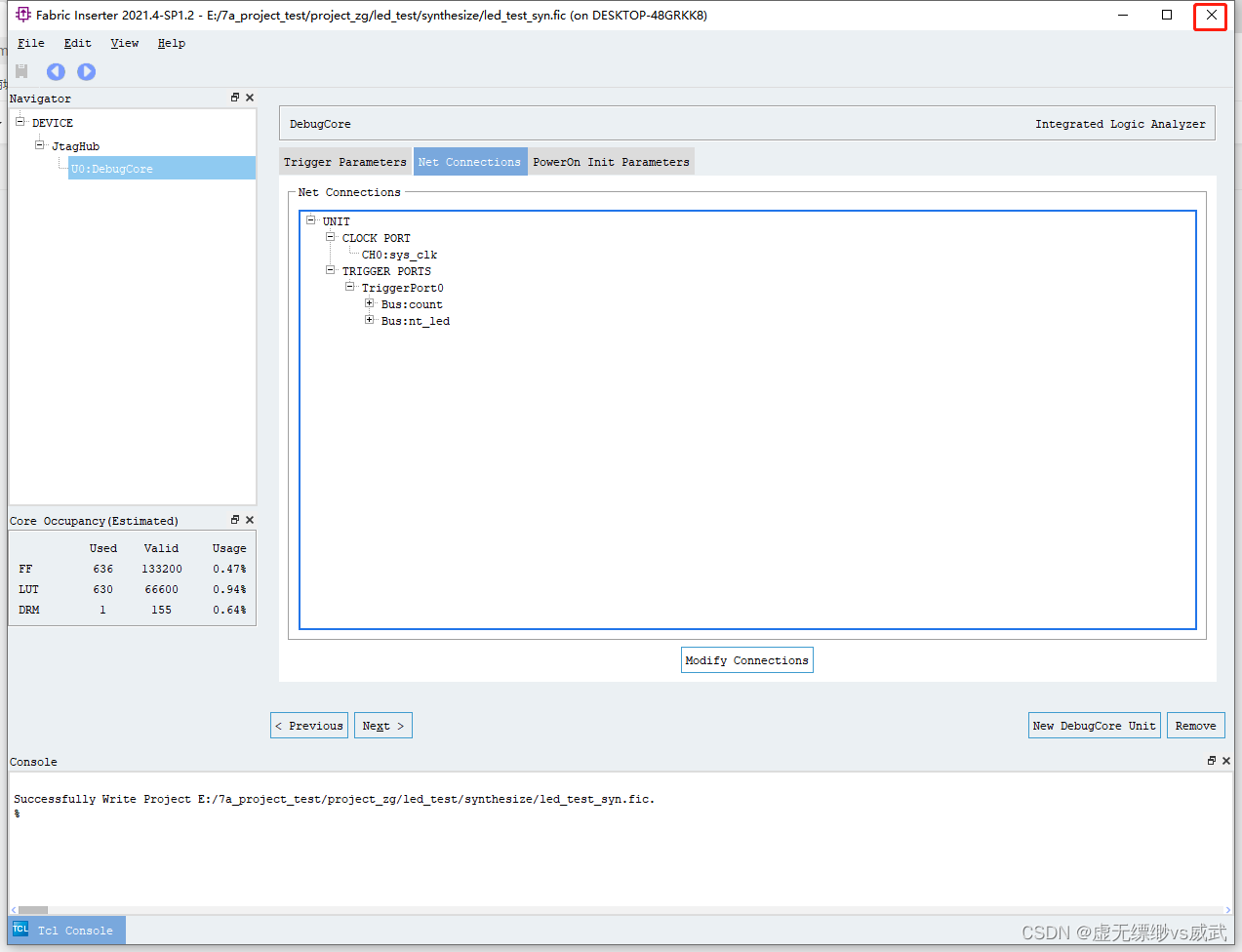紫光同创开发板使用教程(一)：debug用法_紫光fpga debug-CSDN博客