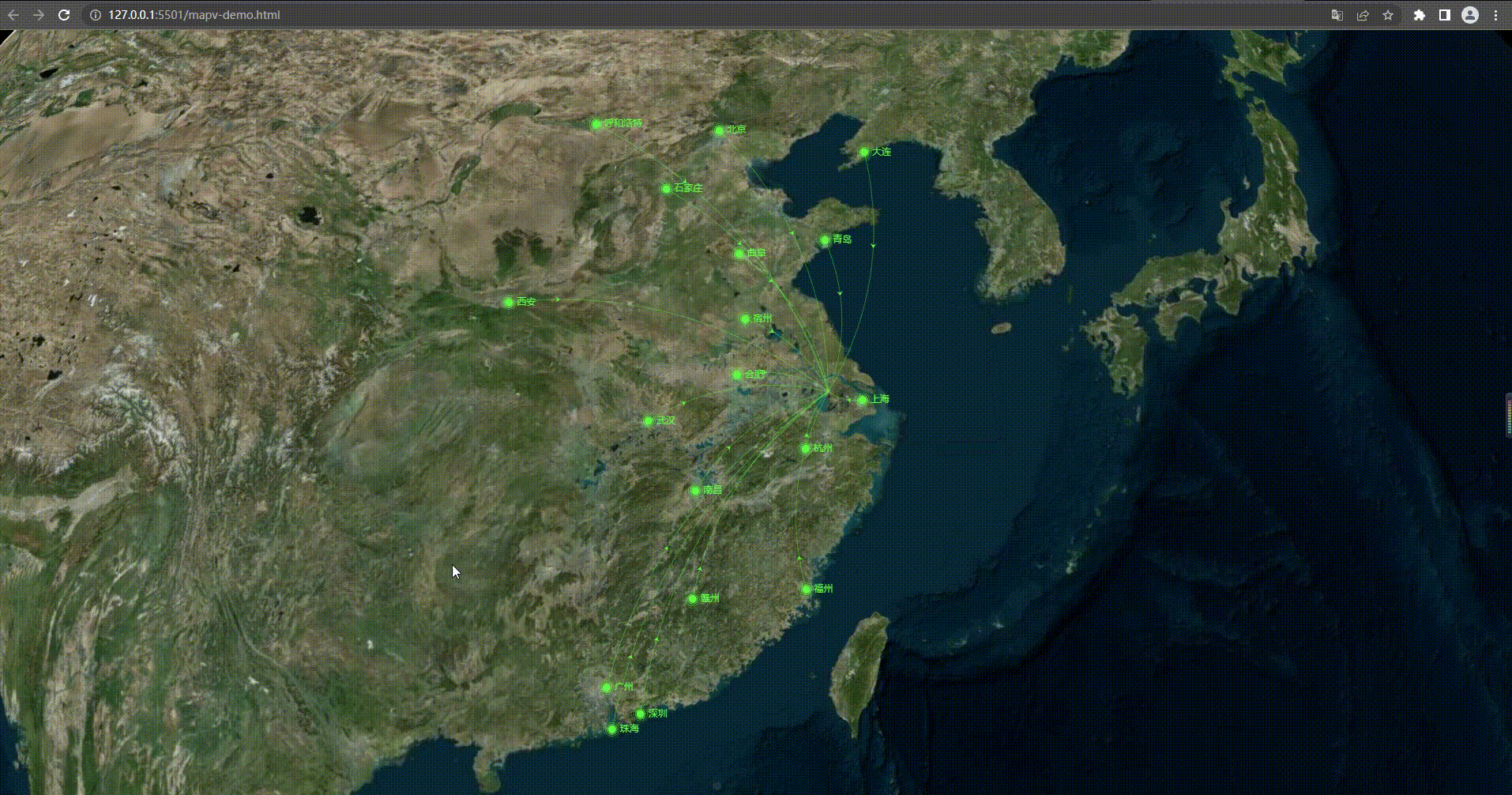 Cesium+Echarts：迁徙图_cesium 迁徙图-CSDN博客