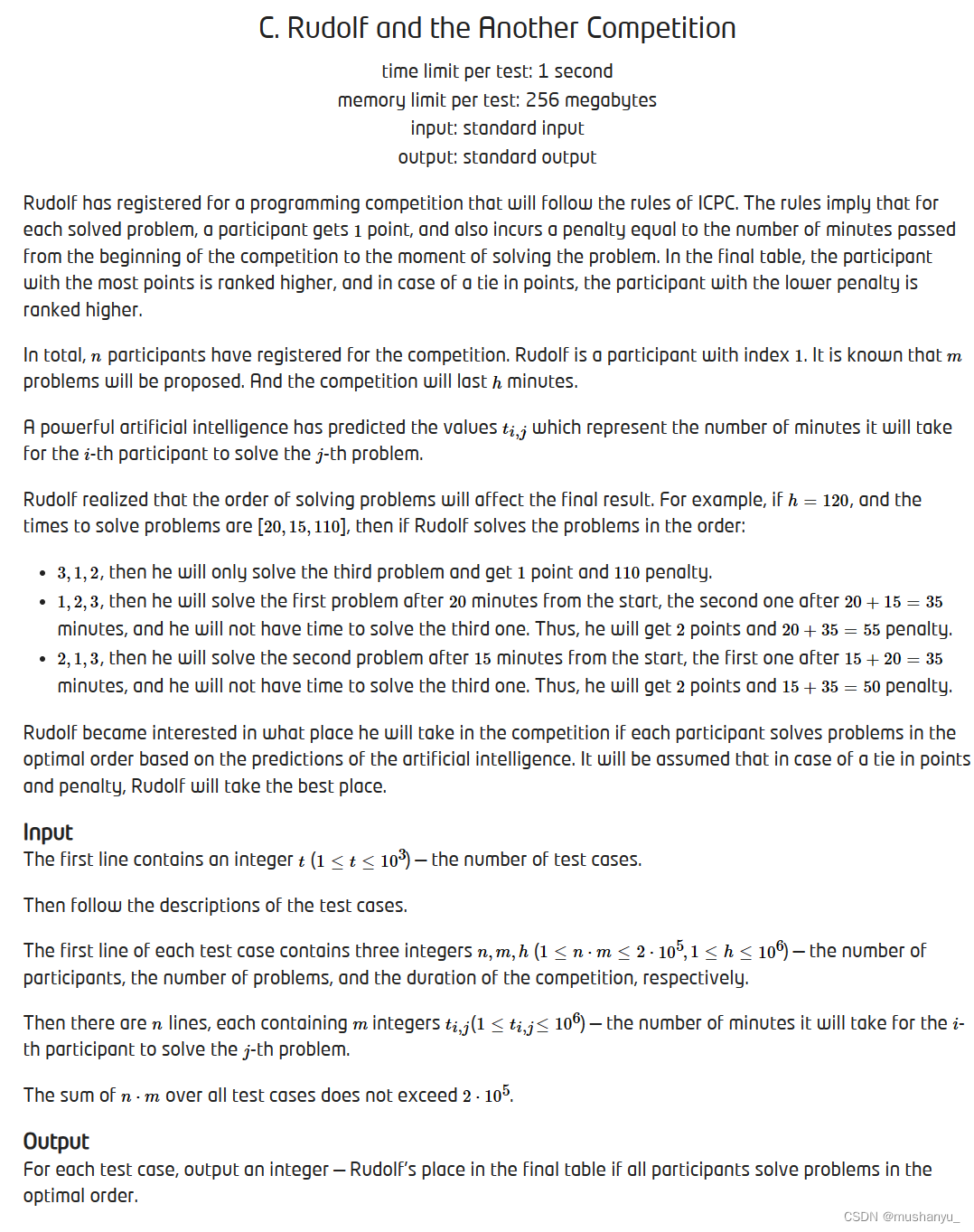 Codeforces Round 883 (Div. 3) A-G-CSDN博客