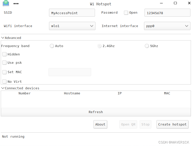 Ubuntu使用linux-wifi-hotspot创建WIFI热点_ubuntu 创建双频段热点-CSDN博客