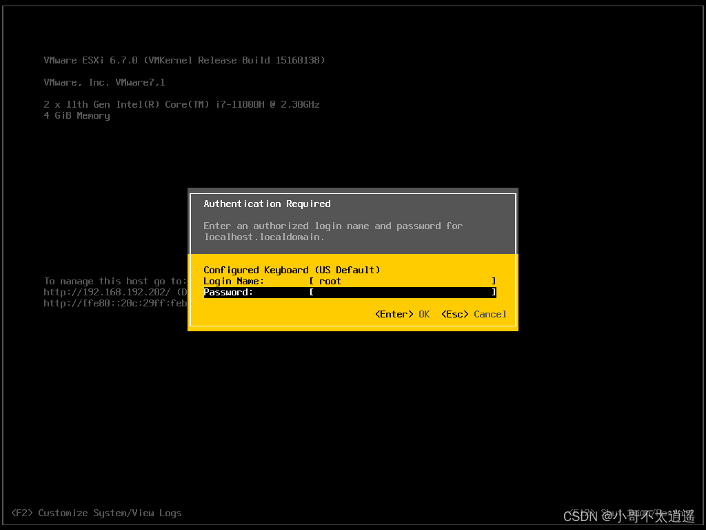 简单搭建VMware-Esxi6.7_vmware exai搭建-CSDN博客