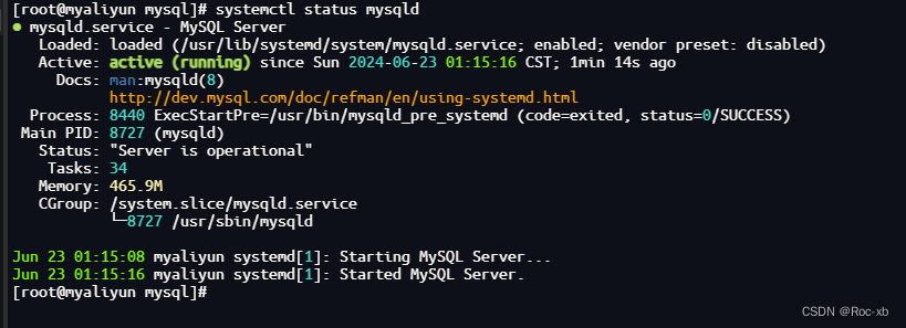 centos7系统上安装MySQL8.4图文教程_centos7安装mysql8.4-CSDN博客