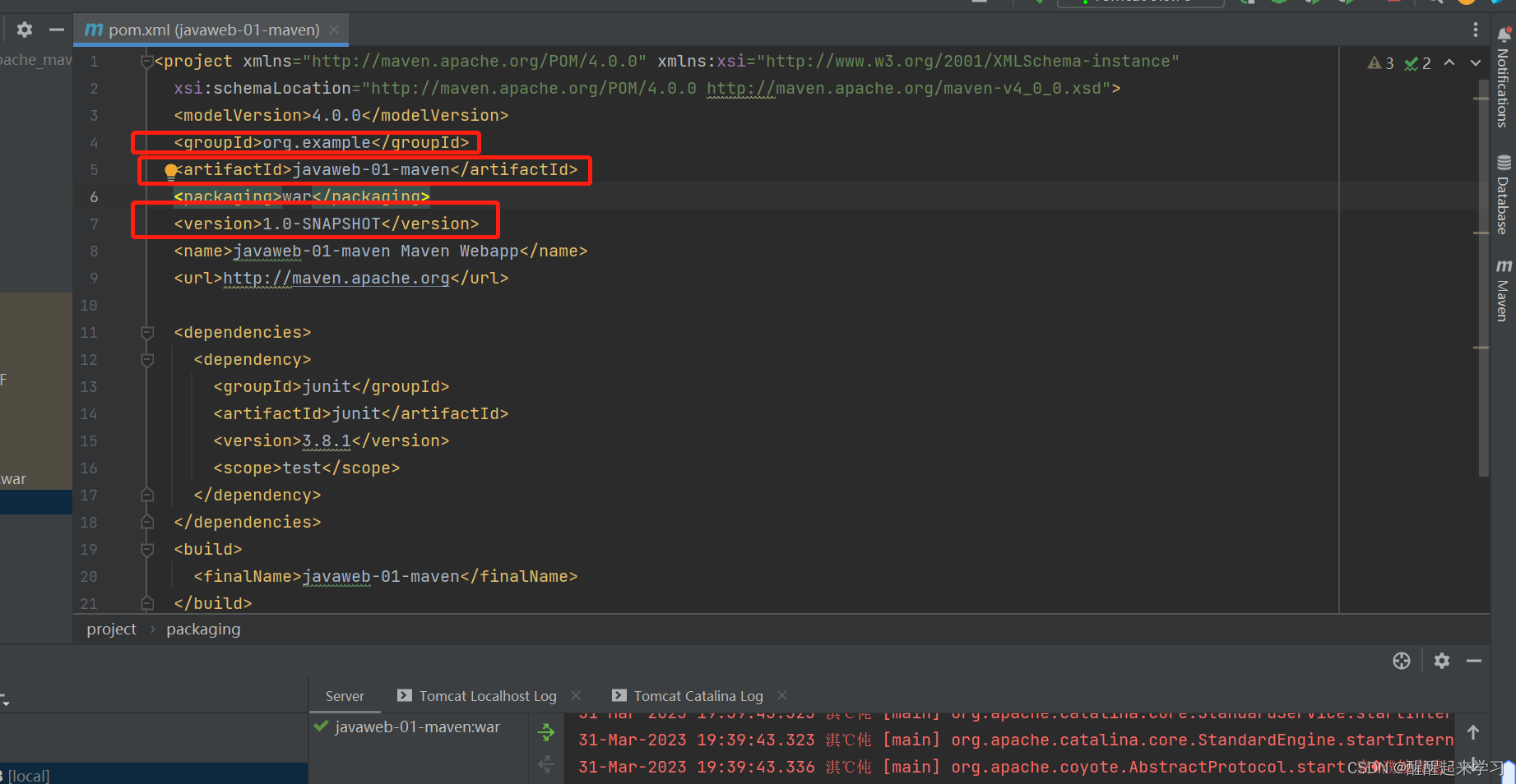 JavaWeb学习笔记01 idea2022版本创建maven项目和注意点_idea2022 新建maven项目-CSDN博客
