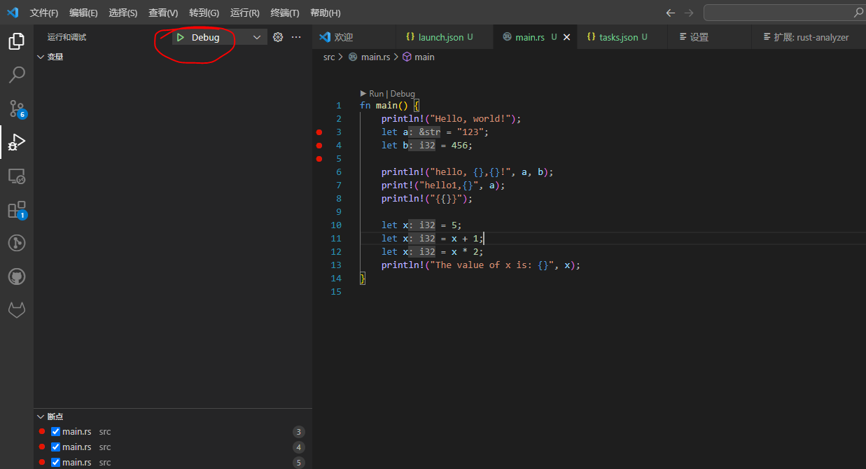 vscode中调试rust程序_vscode rust debug-CSDN博客