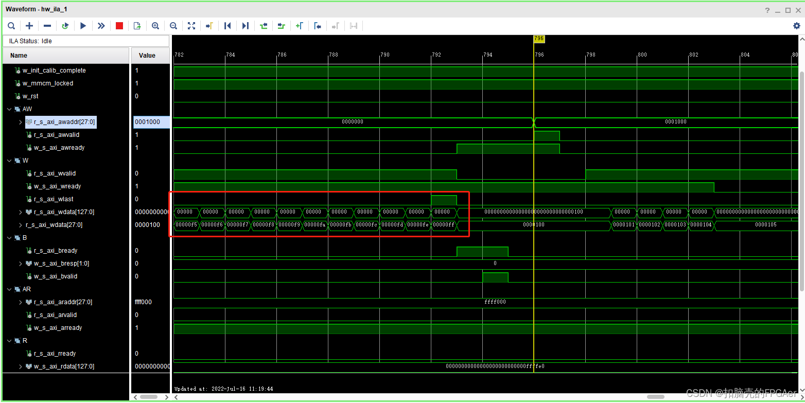 DDR3 AXI4接口读写回环测试_axi4接口之ddr读写-CSDN博客