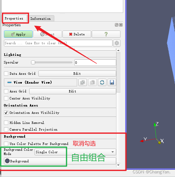 ParaView更改RenderView背景颜色_paraview背景颜色更改-CSDN博客