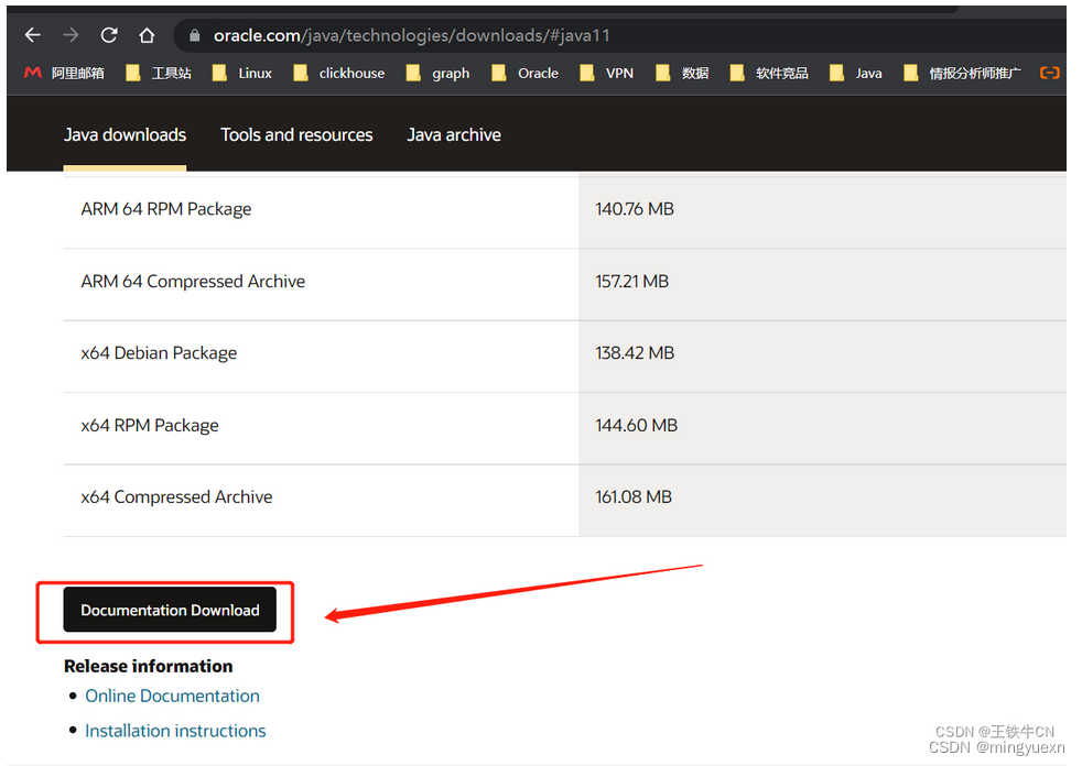 Java11/8官方离线API文档下载地址-CSDN博客