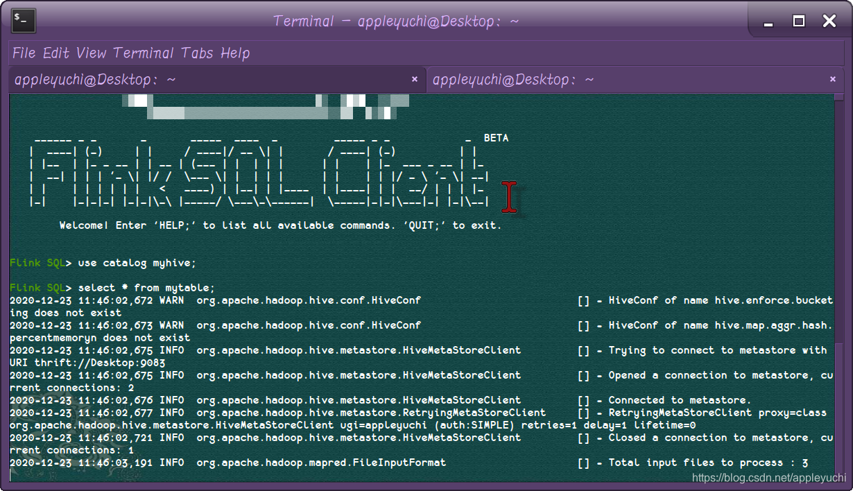 flink sql client读取hive时卡住_jobsubmissionexception: failed to submit jobgraph.-CSDN博客