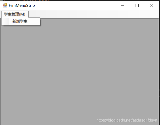 WindowForm组件MenuStrip,ContextMenuStrip_menustrip 和contextmenustrip1-CSDN博客