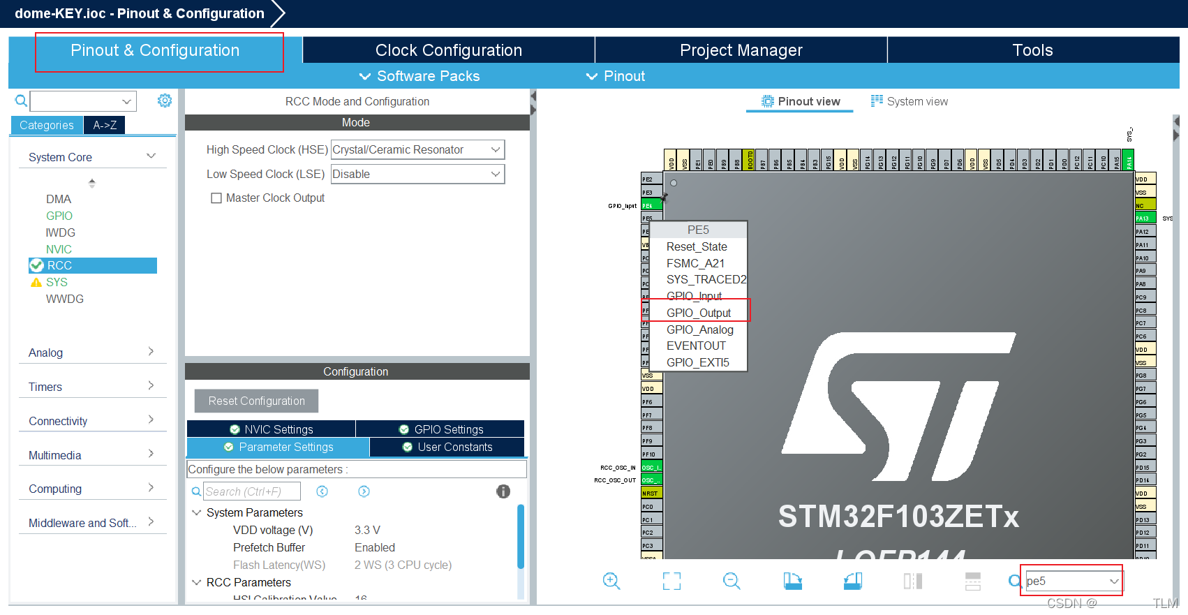 STM32CubeIDE入门教程：按键输入控制LED灯翻转_stm32 cube 按键控制灯-CSDN博客