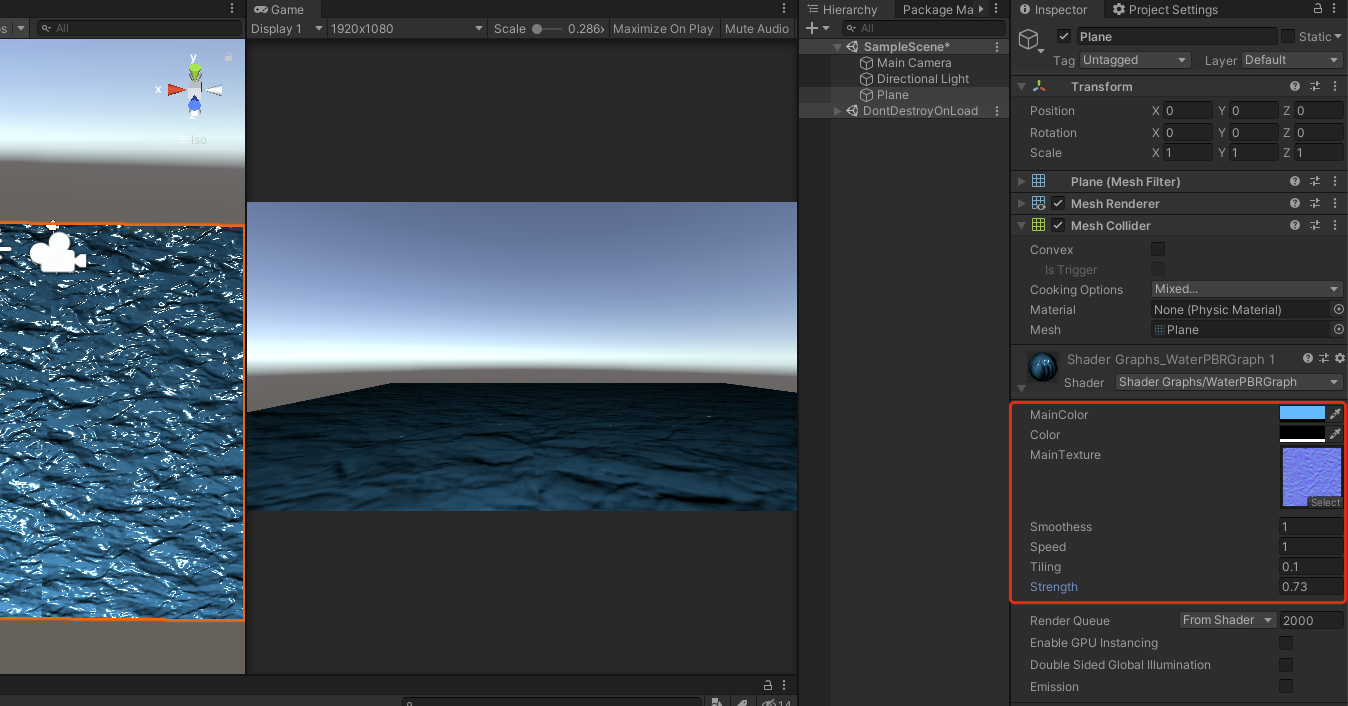 Unity 之 Shadergraph 模拟 吃鸡”海面效果入门级教程unity Shadergraph使用法线 Csdn博客