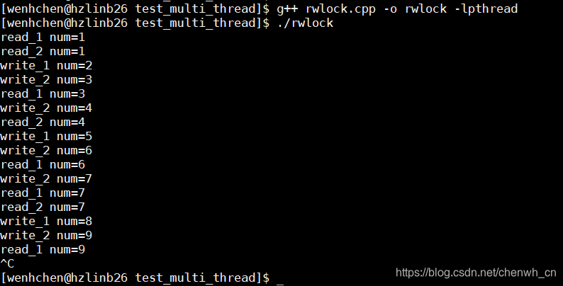 rwlock 使用介绍-CSDN博客