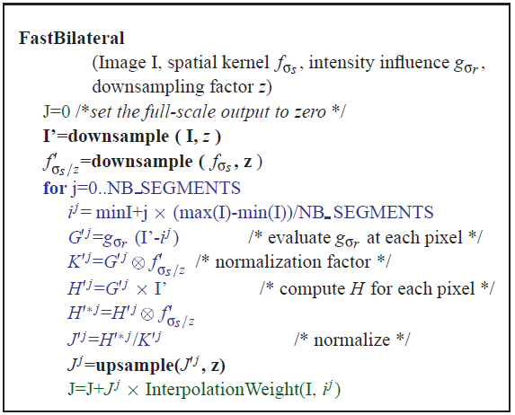 【论文阅读笔记】Fast Bilateral Filtering for the Display of High-Dynamic-Range Images-CSDN博客