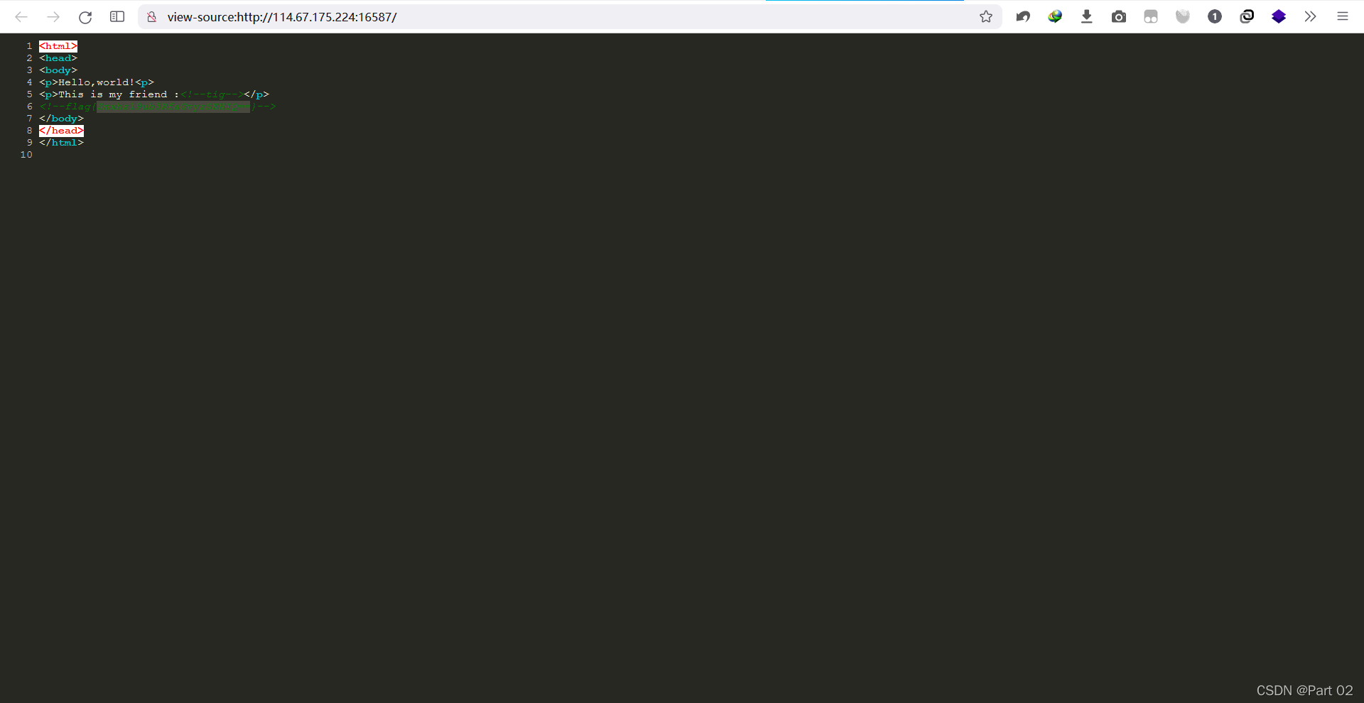 Bugku，Web：source_tig source-CSDN博客