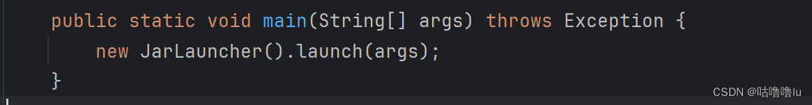 关于Spring Boot Loader简单记录_spring-boot-loader-CSDN博客