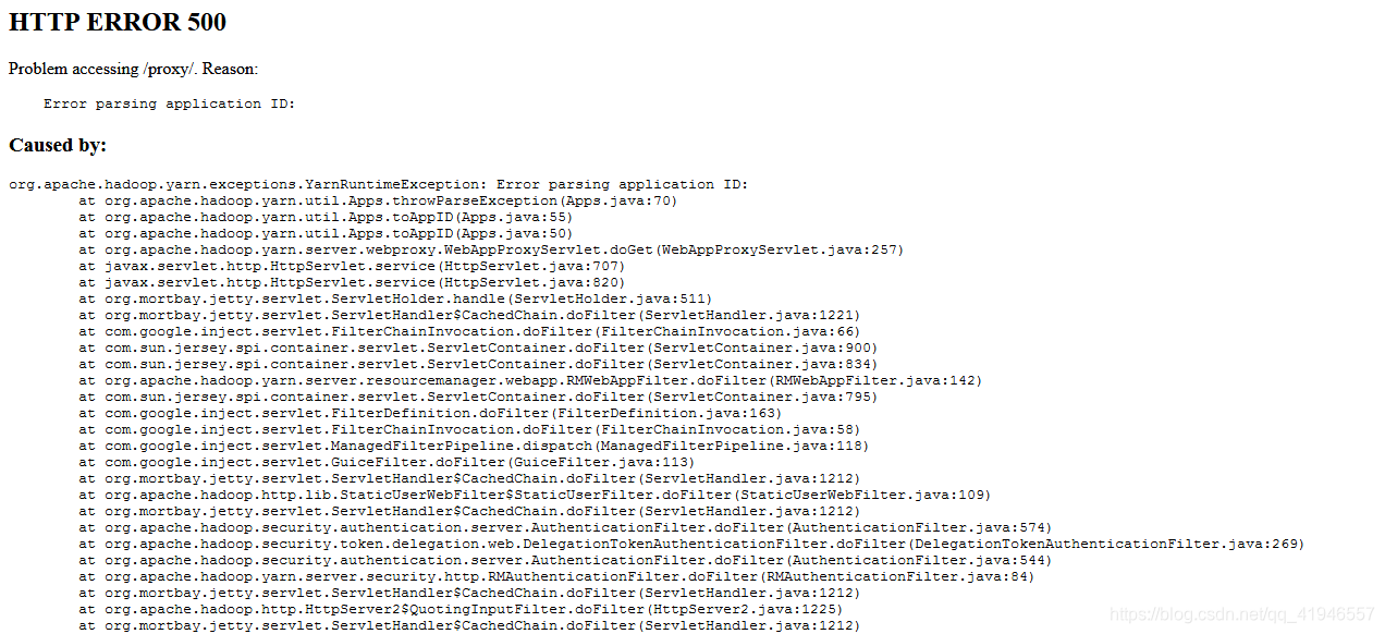 hive提交命令org.apache.hadoop.yarn.exceptions.YarnRuntimeException: Error parsing application ID:-CSDN博客