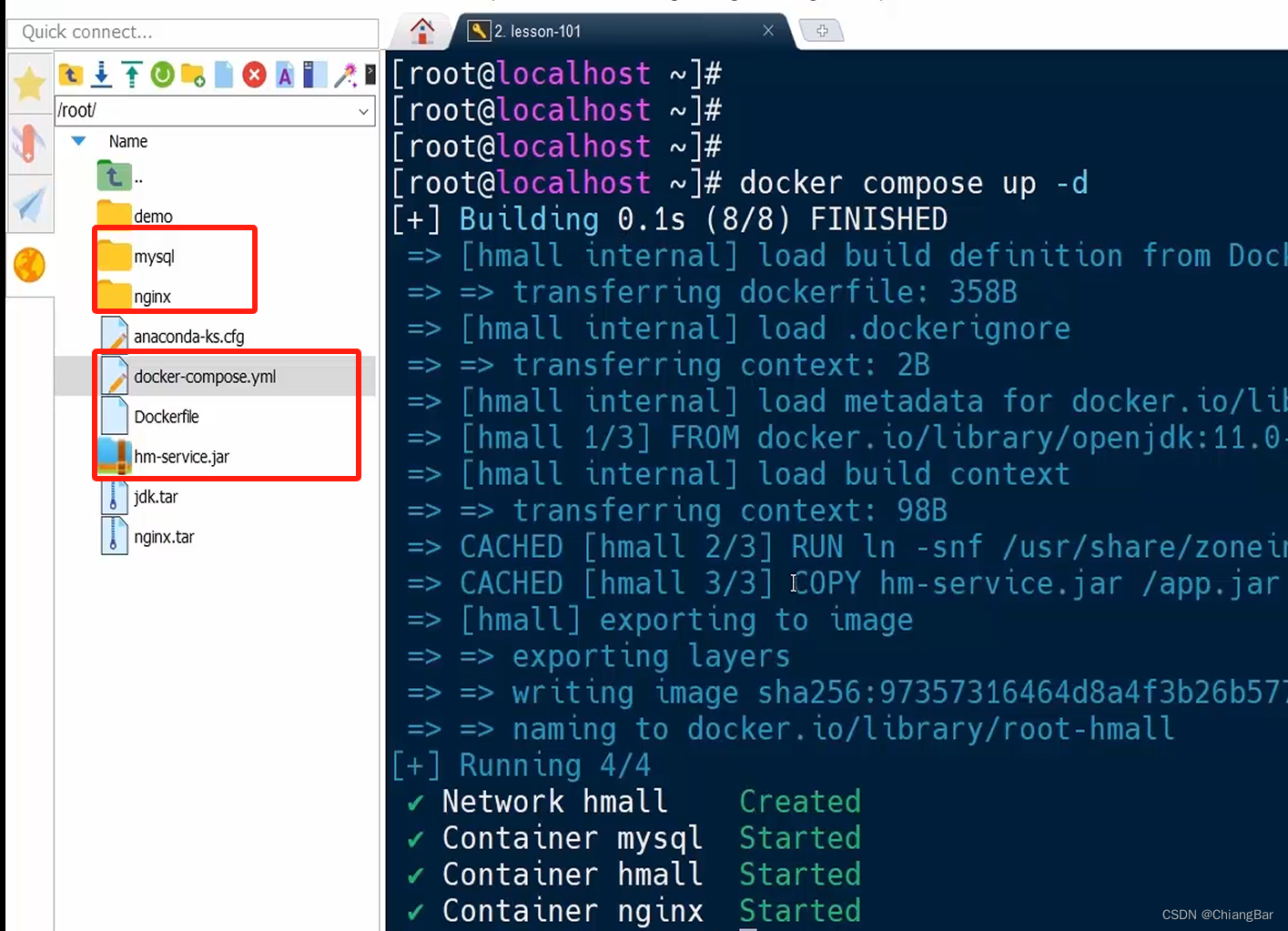 使用docker-compose部署测试环境_docker-compose测试-CSDN博客