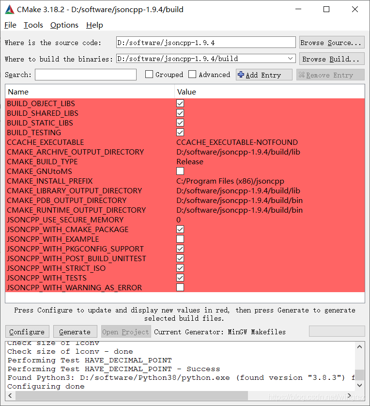 记jsoncpp1.9.4安装过程_jsoncpp安装windows-CSDN博客