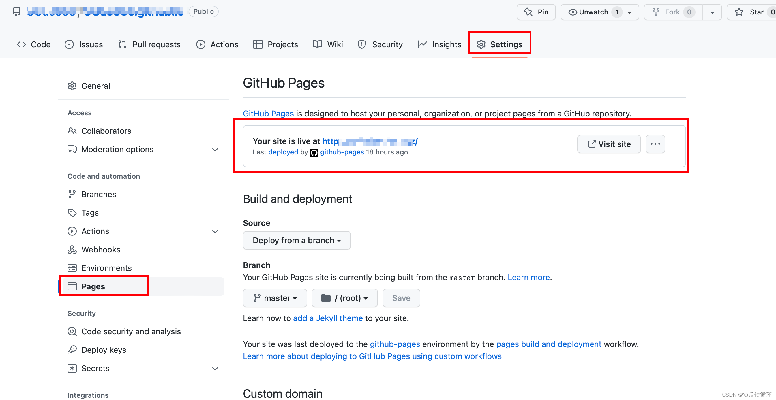 腾讯云域名绑定Github Pages（搭配hexo）_腾讯域名绑定 github pages-CSDN博客