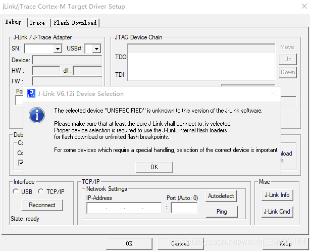 J-Link连接遇到“no SW-DP found-CSDN博客
