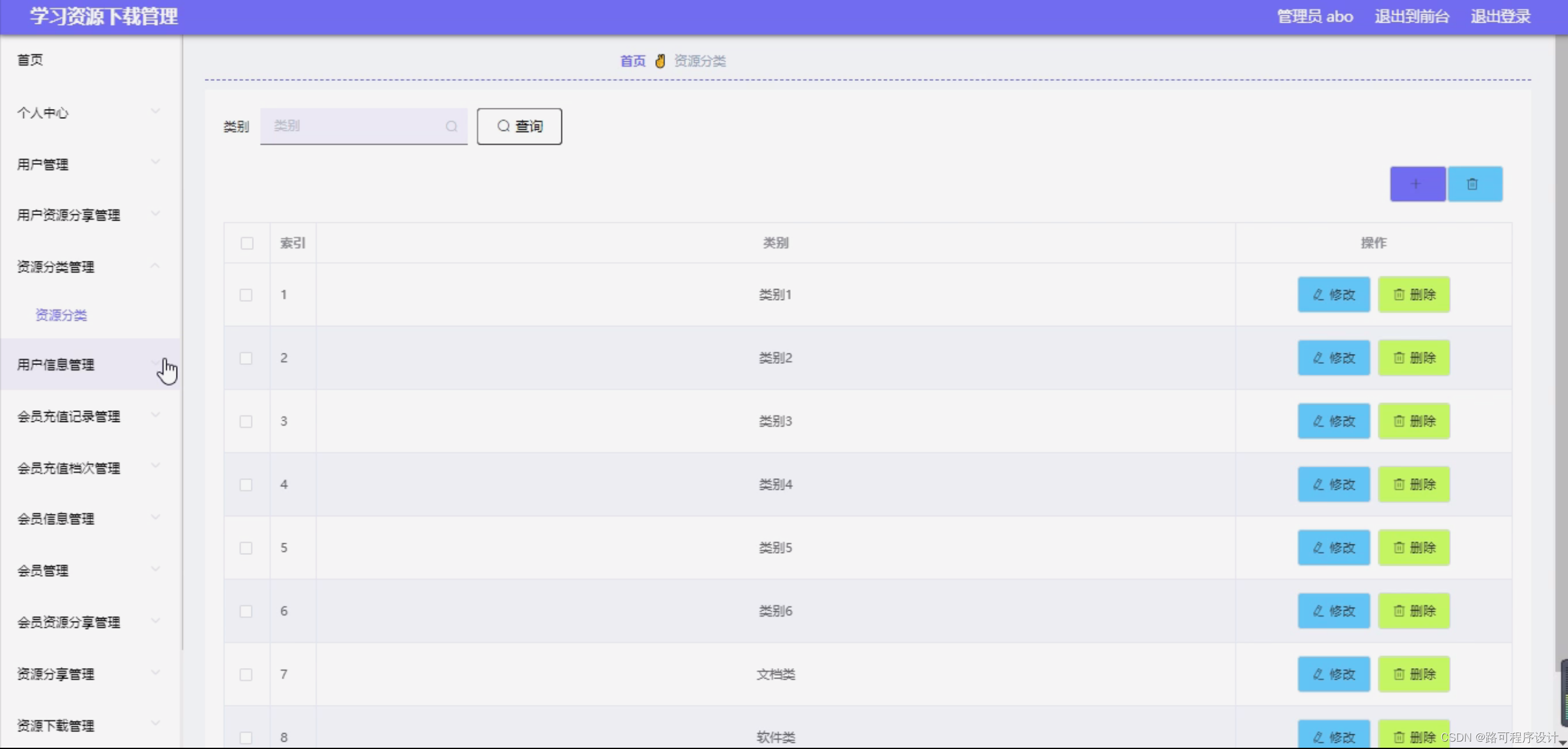 java计算机毕业设计（附源码）学习资源下载管理（ssm+mysql+maven+LW文档）-CSDN博客