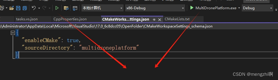 vs2022启动一个CmakeLists.txt项目_vs打开cmakelists-CSDN博客
