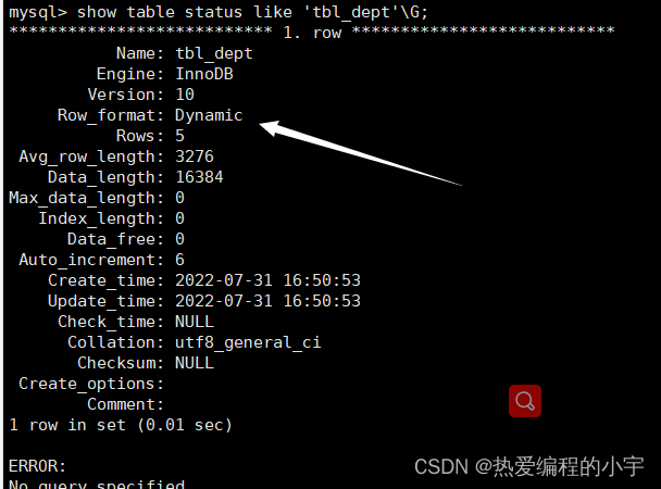 innodb中的行格式——Compact、Dynamic、Compressed、Redundant详解_innodb row format compact compressed-CSDN博客