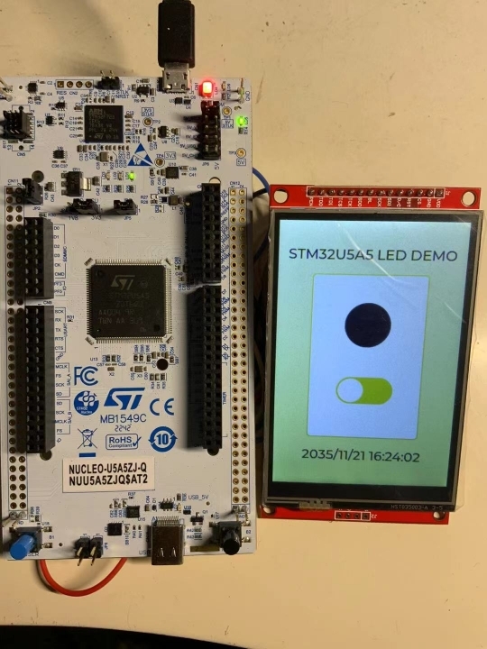 [STM32U5]【NUCLEO-U5A5ZJ-Q测评】移植LVGL_nucleo 可以用lvgl-CSDN博客