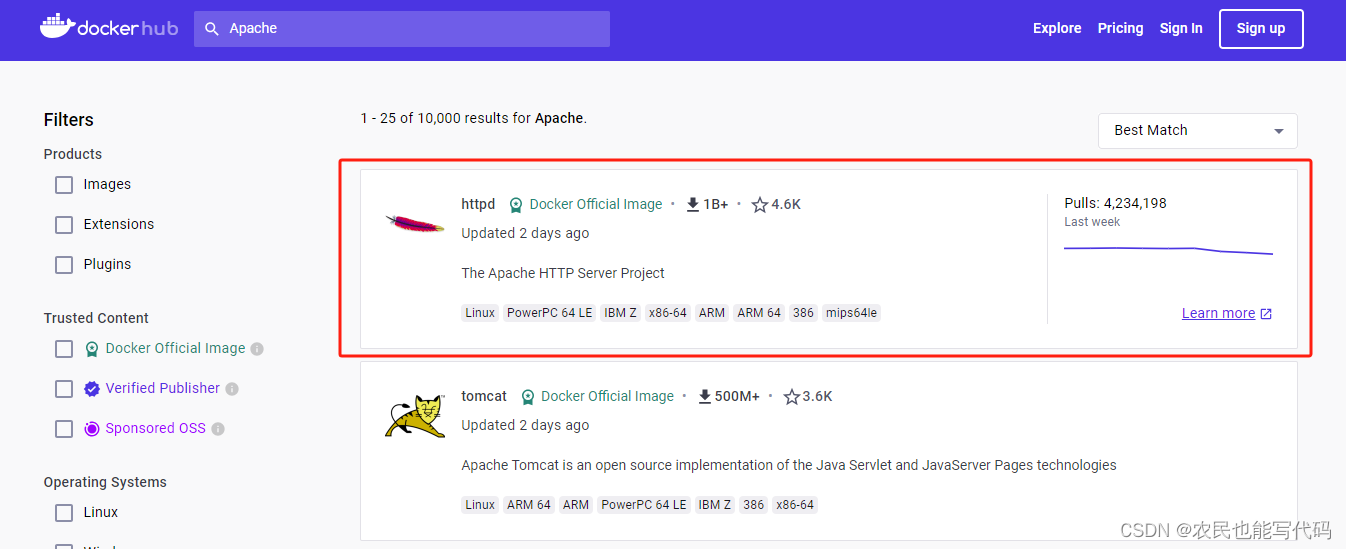 Docker 部署 Apache_docker apache-CSDN博客