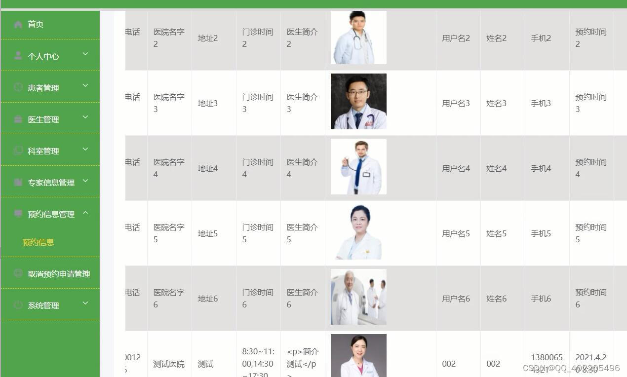 小程序vue+uniapp医院专家挂号预约系统+springboot+django_uniapp 预约挂号-CSDN博客