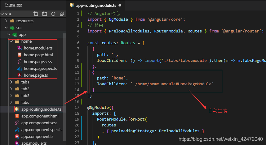 Ionic4—新增tabs页面_ionic black添加tabs-CSDN博客