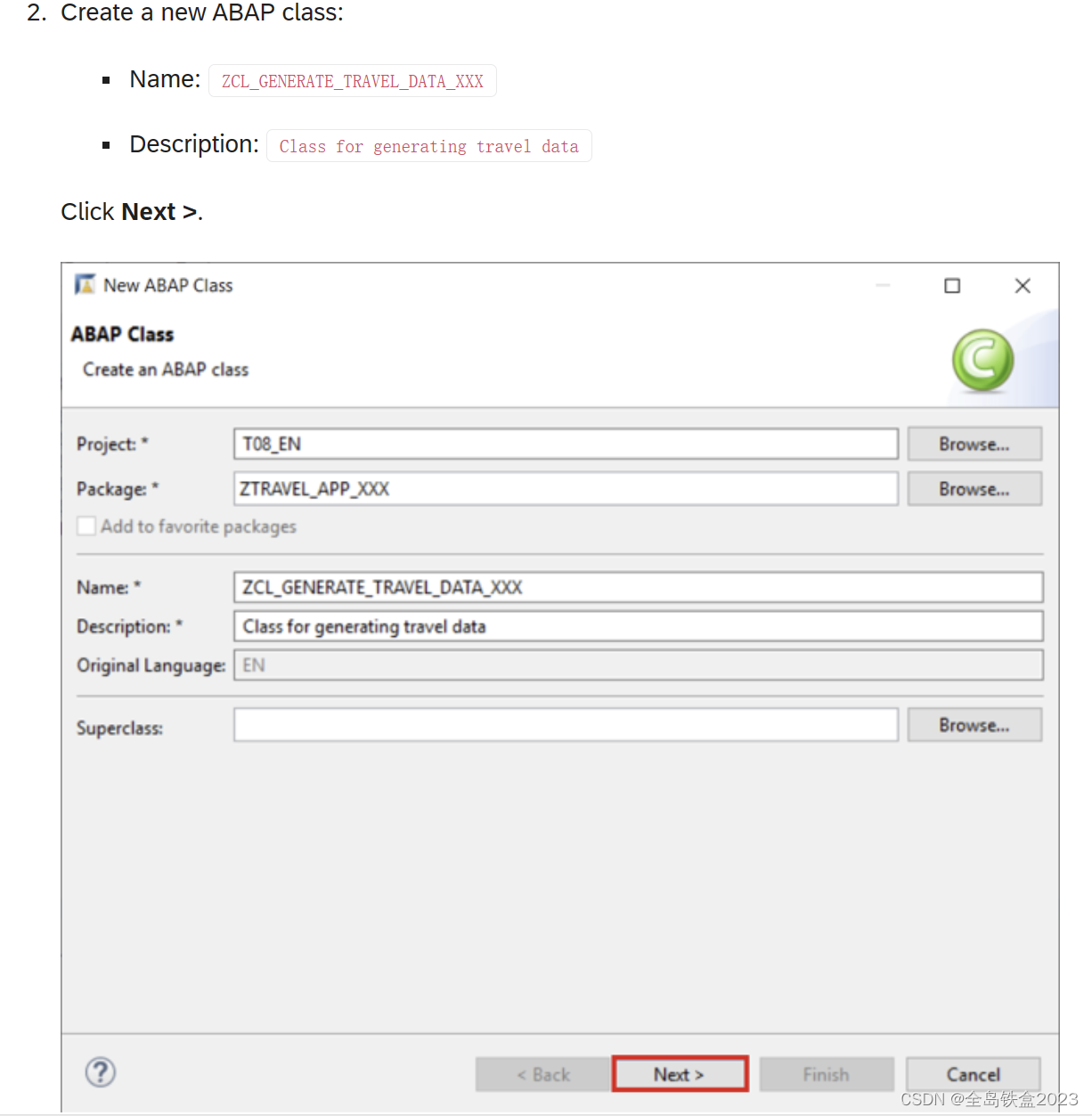 ADT 创建表，并用ABAP往里面插数据_adt 创建报表-CSDN博客
