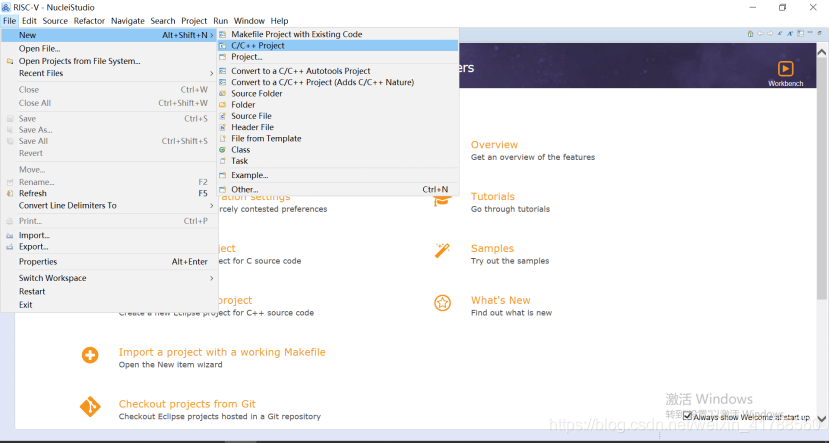 NucleiStudio IDE新建工程_nucleistudio 设置 相对路径-CSDN博客