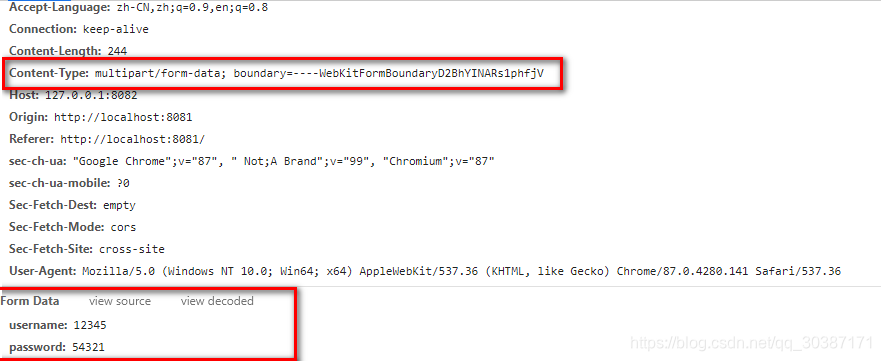Vue中使用axios提交表单并使用Spring Boot进行后台接收_java_WangQ~-华为开发者空间
