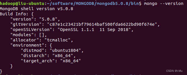 解决mongodb5.0.8安装报错error while loading shared libraries: libcurl.so.4...(Ubuntu18.04)_mongod ...