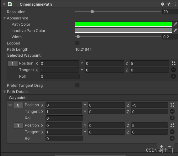 Unity插件-Cinemachine_unity cinemachinepath-CSDN博客