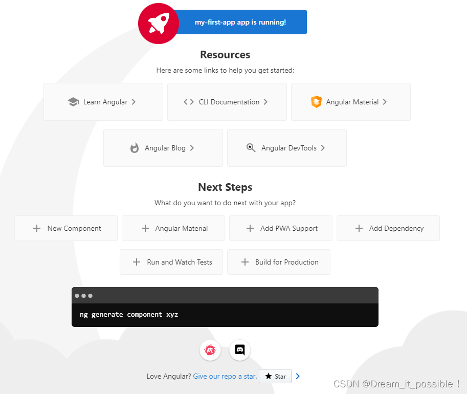 Angular(一) Creating my first web page using Angular-CSDN博客