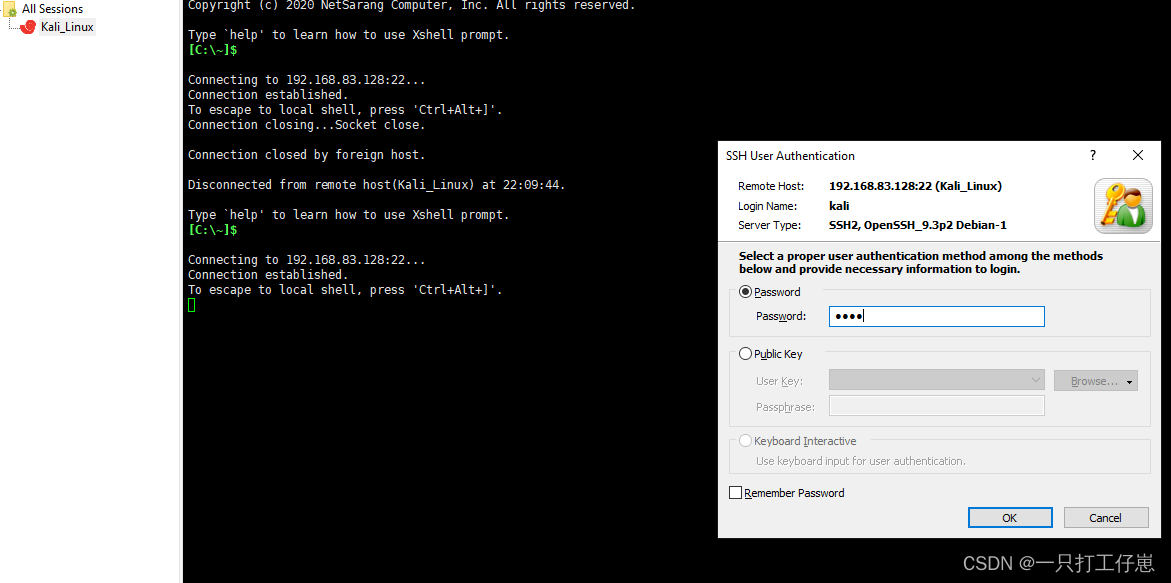 Kali:更换源、Xshell连接&文件解压缩_kali-linux换源-CSDN博客