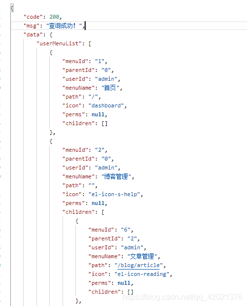 【vue】vue动态展示左侧菜单vue左侧菜单栏实现 Csdn博客